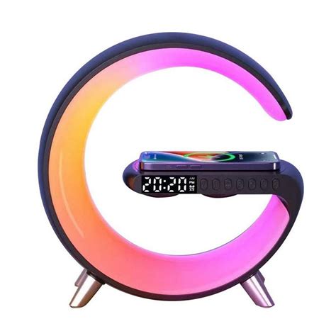Dopwii Wecker Wake Up Light Mit Kabelloser Ladefunktionbluetooth