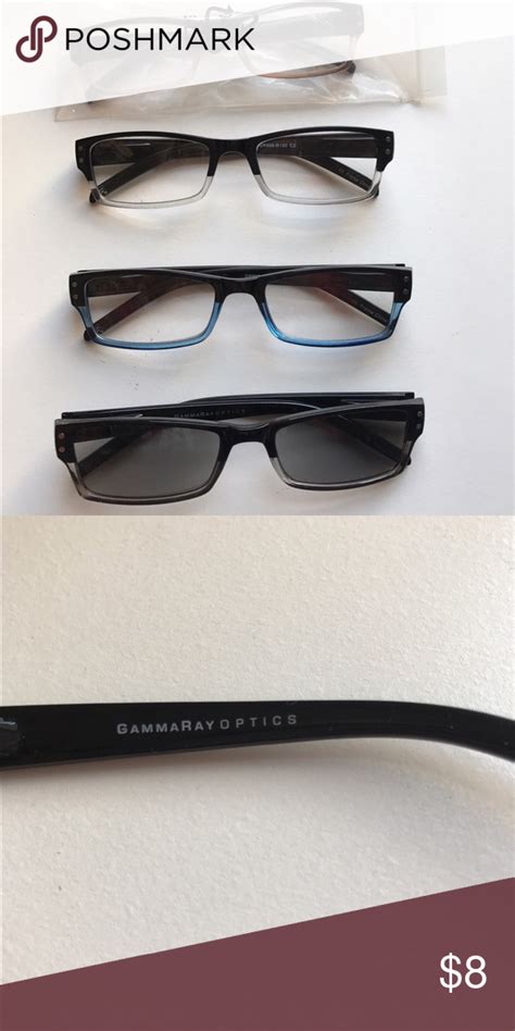 Gamma Ray Readers Glasses Accessories Square Frames Ombre Color