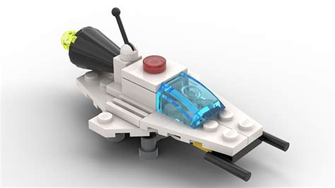 Lego Moc Little Spaceship By Baschi Rebrickable Build With Lego
