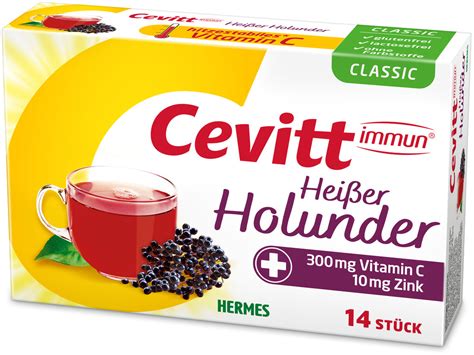 Cevitt Immune Hot Elderberry Classic 14 Sachets My Dr Xm