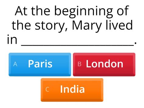 Enzo Secret The Garden Quiz