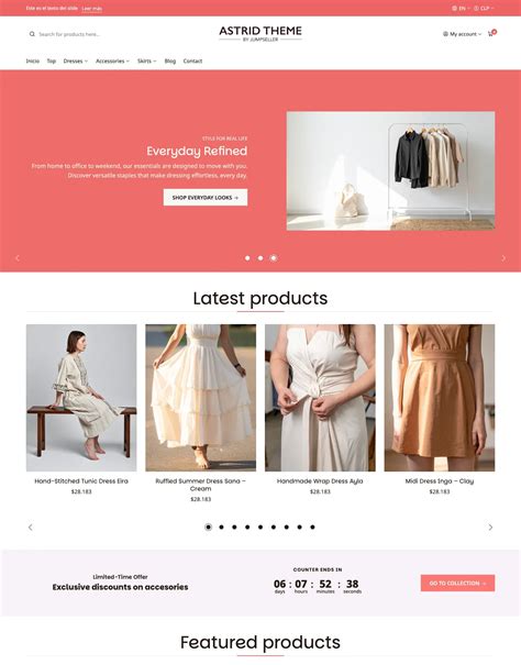 Astrid Online Store Theme