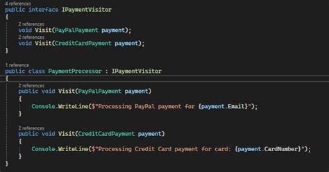 Dotnet Csharp Designpatterns Repositorypattern Visitorpattern Cleancode