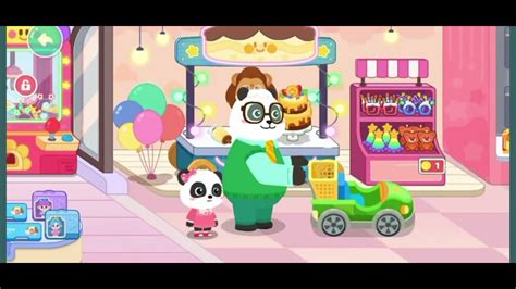 تسوق الباندا مع الجد سوبر ماركت بيبي باص العاب اطفال🧡 Youtube