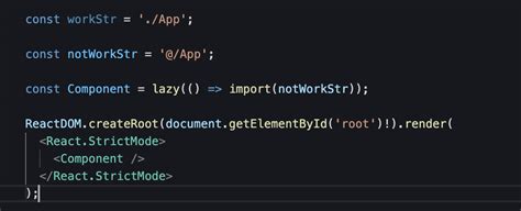 React Lazy Component Alias Import Is Not Work Issue 8080 Vitejs