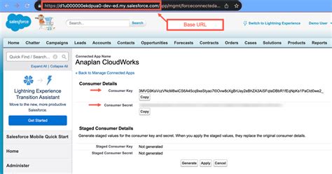 How To Configure Salesforce For Integration With Anaplan Cloudworks