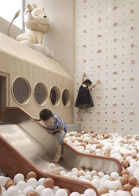 乐贝亲子民宿四川眉山 丰屋URO设计 谷德设计网 Indoor playroom Playroom design Kids