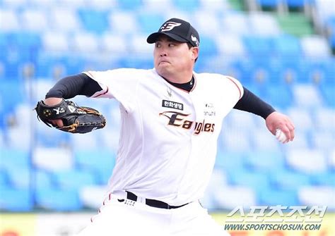 한화 류현진 문동주 12일 Kia전 동시 출격 류현진 4이닝 60개 문동주 2이닝 대전 브리핑