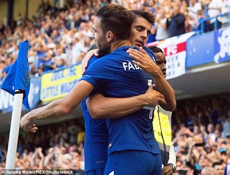 Cesc Fabregas Sends Ex Chelsea Team Mate Alvaro Morata Good Luck