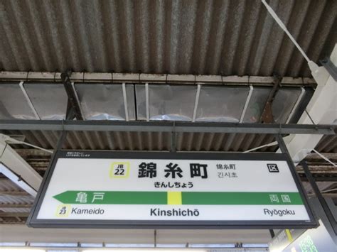中央総武緩行線 錦糸町 Kinshicho