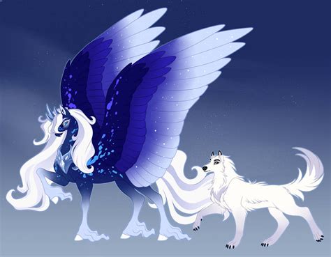 Mlp Grid Luna X Double Diamond X Night Glider By Silkybell On Deviantart
