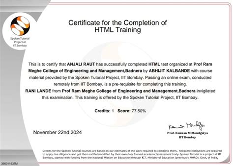 Webdevelopment Html Skilldevelopment Continuouslearning Iitbombay