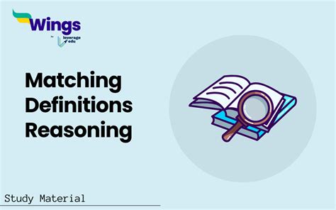 50 Questions Of Matching Definitions Reasoning With Answers