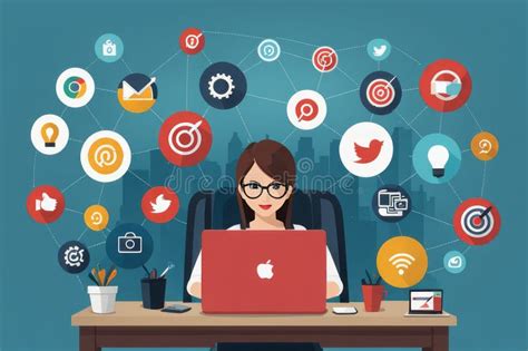 Social Network And Internet Connection Concept Social Network And Internet Connection Concept