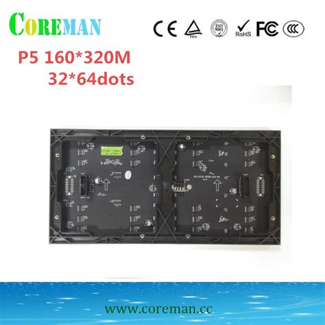 P5 Led Panel 160320mm Led Module Indoor Led Display P6p5p762p8p10 Led