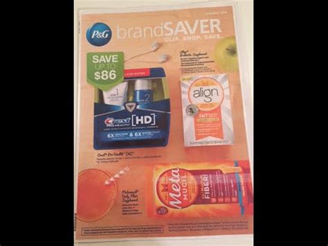12 26 15 Sunday Coupon Insert Preview Video Just The P G Insert
