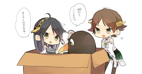 艦隊これくしょん 艦詰 02 はもこのマンガ 榛名比叡漣初雪瑞鳳北上大井巻雲雷電 失敗ペンギン 艦これ Pixiv