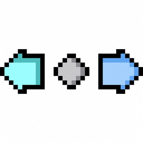 Slide Left Rightarrowpixel Artdirectionside Icon Download On