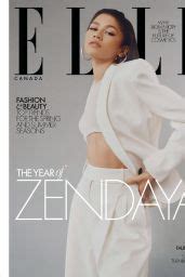 Zendaya ELLE Canada April 2023 CelebMafia