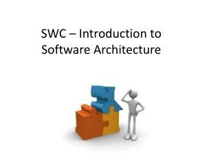 Ppt An Introduction To Software Architecture Powerpoint Presentation