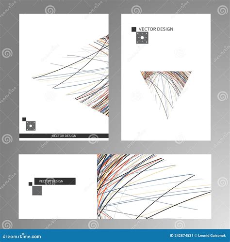 Vector Triangle Lines Graphic Futuristic Geometric Pattern Illustration Stock Vector