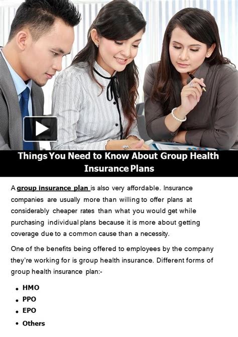 Ppt Things You Need To Know About Group Health Insurance Plans