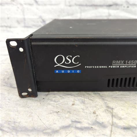 Qsc Rmx 1450 Power Amp Evolution Music