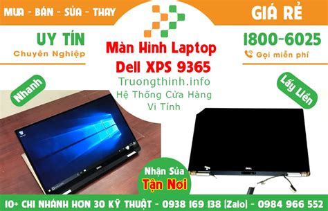 1Địa Điểm Thay Màn Hình Laptop Dell XPS 9365
