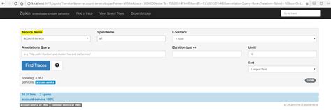 Zipkin Server Setup Only Fullstack