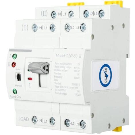 Automatischer Transferschalter ATS G2R 4P 63A DIN Schiene Dual Power
