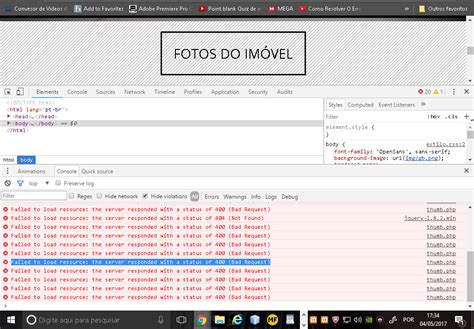 Php Failed To Load Resource The Server Responded With A Status Of