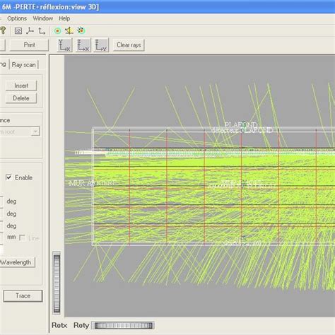 Detail Of Light Ray Tracing Front View Download Scientific Diagram