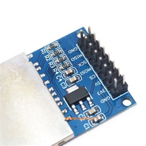 Sd Card Module Slot Socket Reader Duinolk The Biggest Arduino Online Store In Sri Lanka