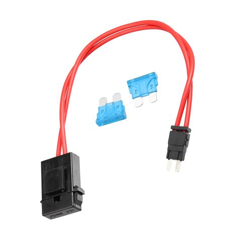 32v Mini Fuse Adapter Tap Fuse Kit With 2pcs 15a Blade Style Fuses For