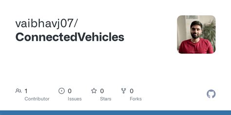 GitHub Vaibhavj ConnectedVehicles