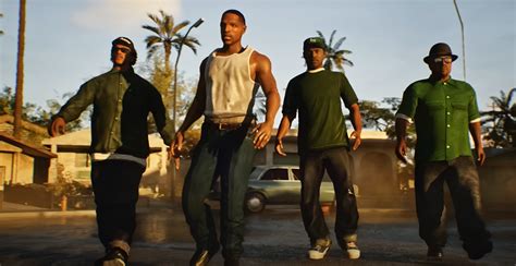 Мир легендарной игры Grand Theft Auto San Andreas воссоздали на движке