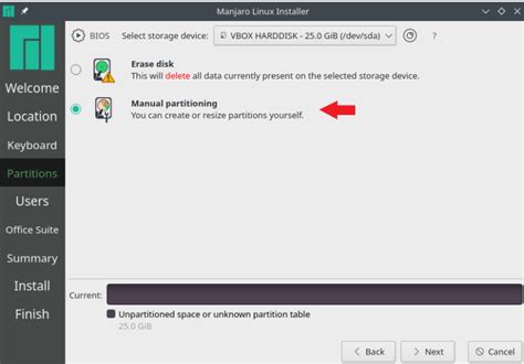 how to install manjaro linux explained with screenshots techsphinx