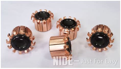 12p Copper Hook Type Electrical Motor Commutator Ningbo Haishu Nide International Co Ltd