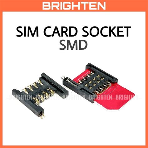 Jual Socket Sim Card Connector Soket Konektor Kartu Sim Smd Shopee Indonesia