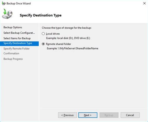 How To Backup And Restore Exchange 2016 Using Windows Server Backup