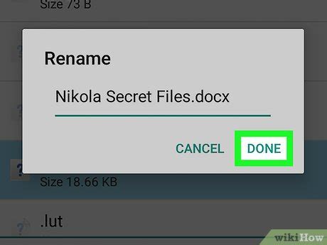 How To Rename Files On Android Steps With Pictures WikiHow Tech