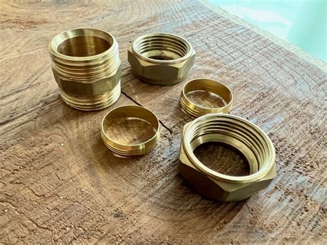 Compress J Brass Coupling For Extensions