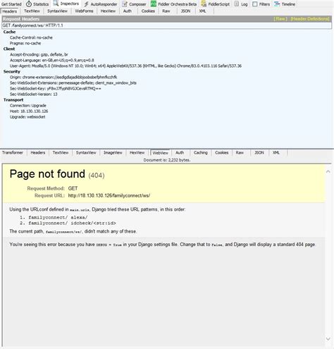 Django Channels Doesn T Detect WebSocket Request With NGINX Stack