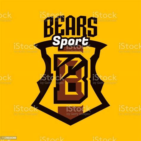 화려한 엠 블 럼 배지 스티커 곰 주제에 로고 편지 발톱 상처 방패 티셔츠에 도장에서 한 컷 벡터 일러스트 레이 션 갈색에 대한 스톡 벡터 아트 및 기타 이미지 Istock