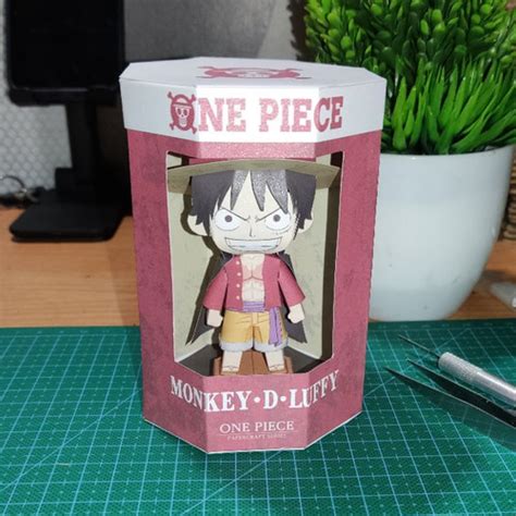 Jual 🛑 Luffy Figure Anime Papercraft Onepiece Wano Model Jcube Chibi