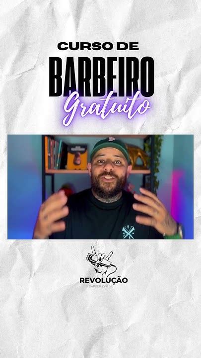 Curso De Barbeiro Gratuito Youtube