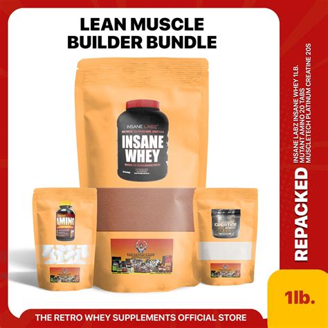 Insane Labz Insane Whey 1lb With Mt Platinum Creatine 20s And Mutant