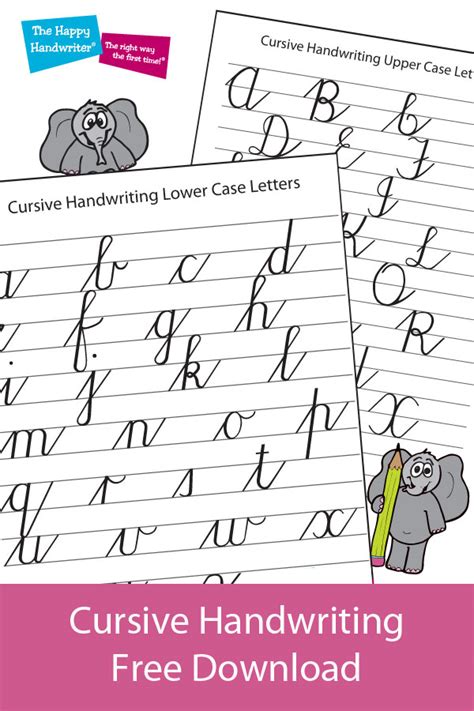 Cursive Handwriting Styles