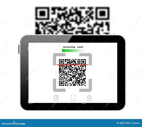 Concept Of Scanning Code Stock Illustration Illustration Of Commerce
