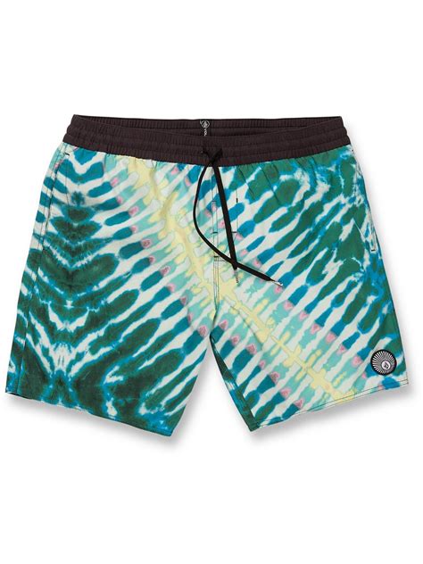 Volcom Mens Beach Bunch Printed Board Shorts Swim Trunks